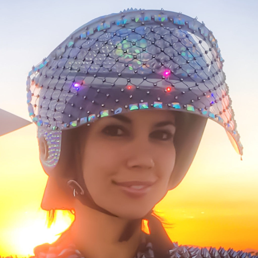 Festival/Burning Man Helmet – Leiluna Collection